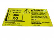 Labels (incl SWL Plates) at Parts 4 Tail Lifts